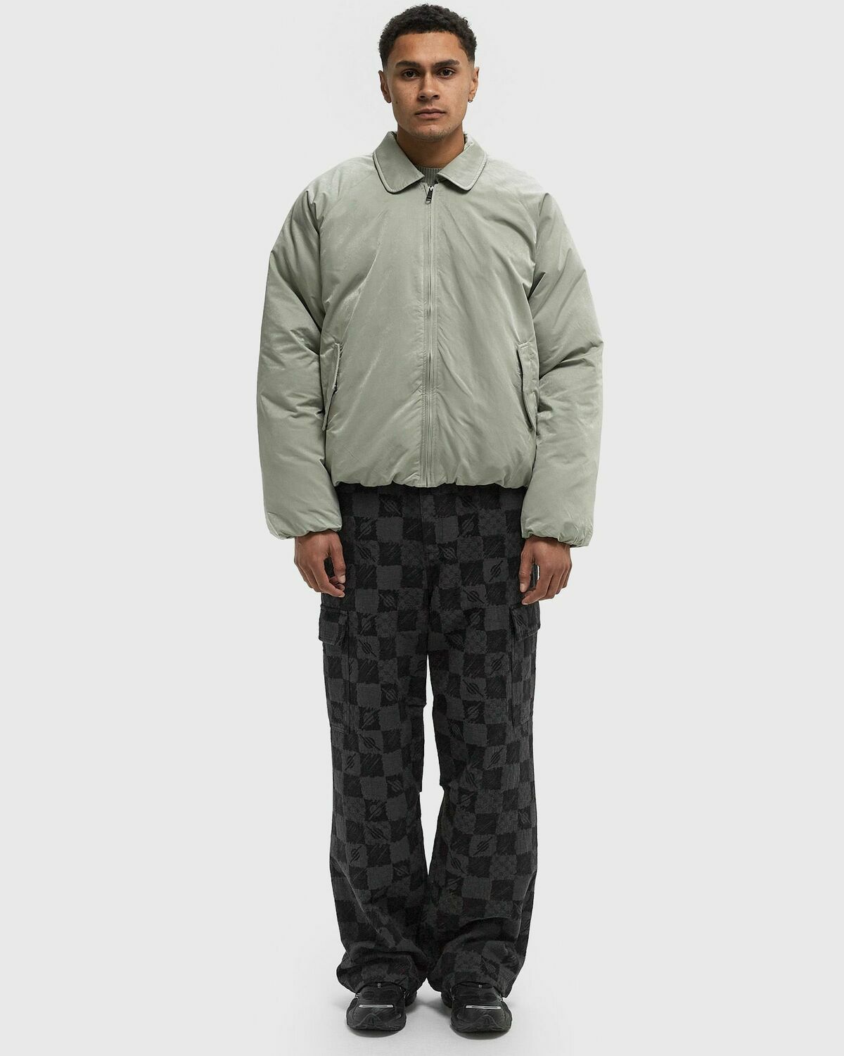 Daily Paper BANTOE JACKET Green Mens Bomber Jacket Daily Paper