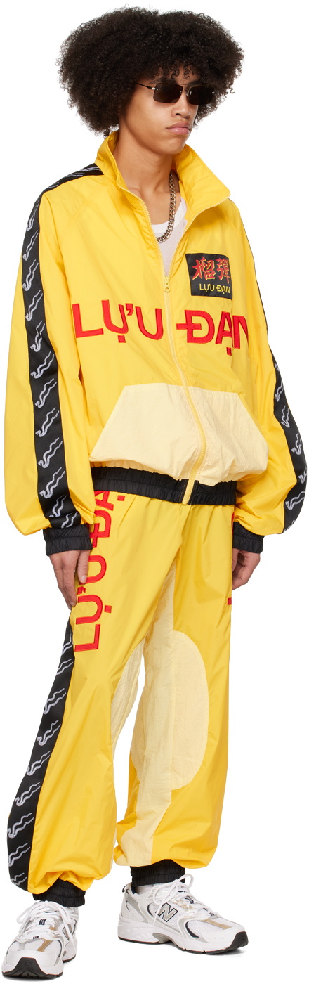LU'U DAN Yellow Patch Lounge Pants LU'U DAN