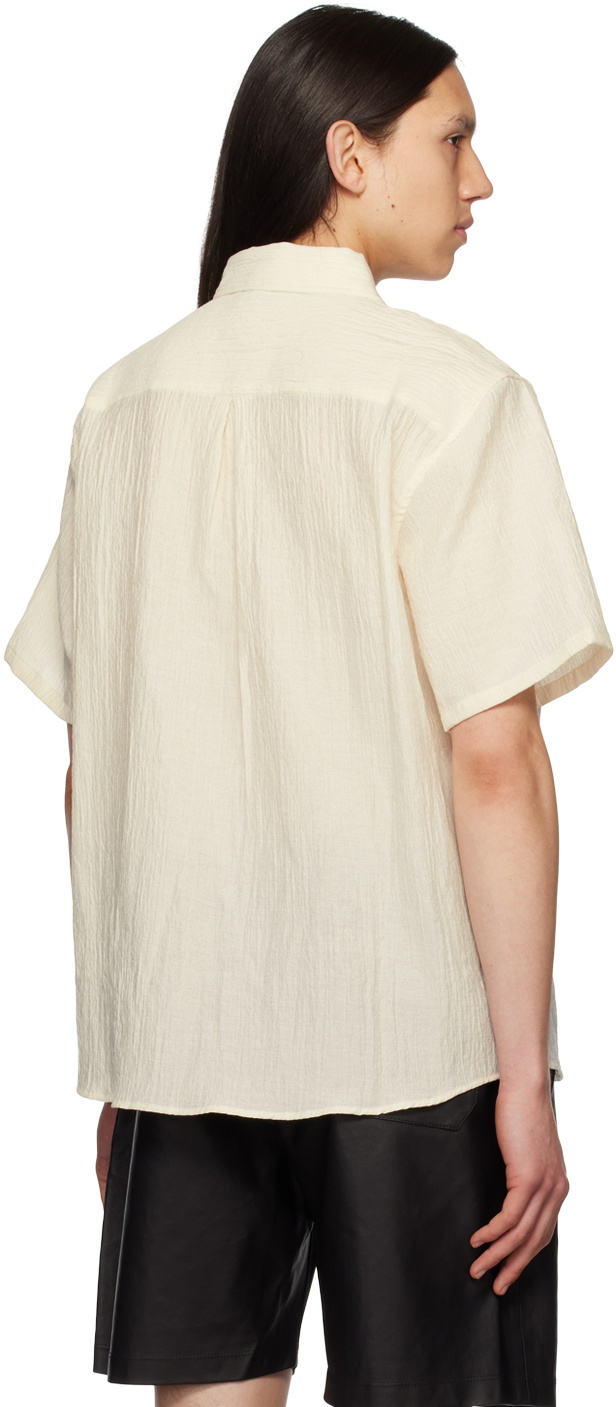 John Elliott Off-White Cloak Shirt John Elliott