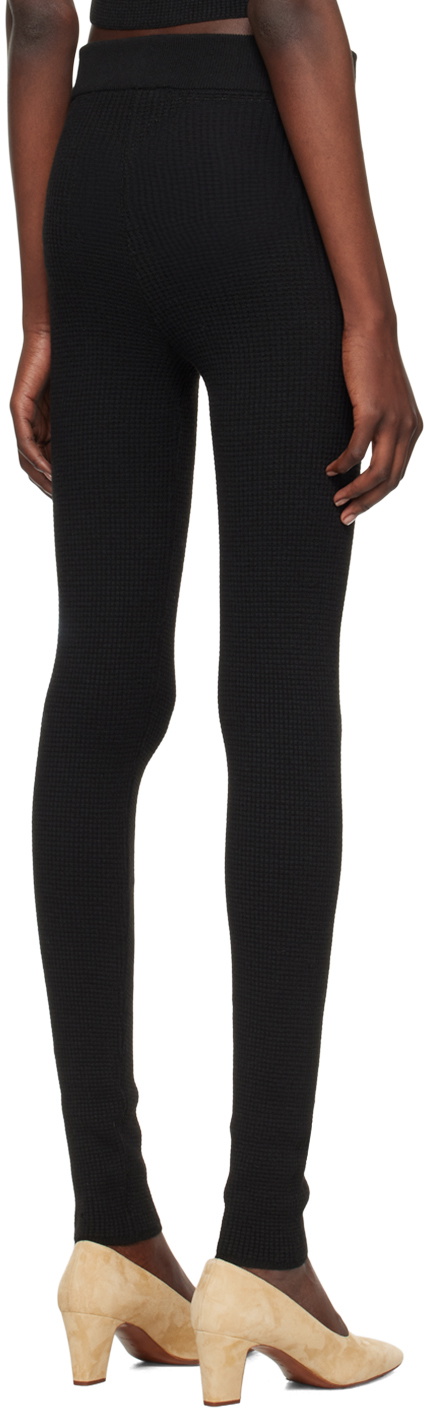 Fear of God ESSENTIALS Black Waffle Leggings Fear Of God Essentials