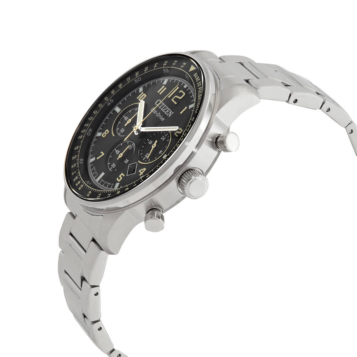 Citizen Chronograph Eco-Drive Black Dial Mens Watch CA4500-83E Citizen