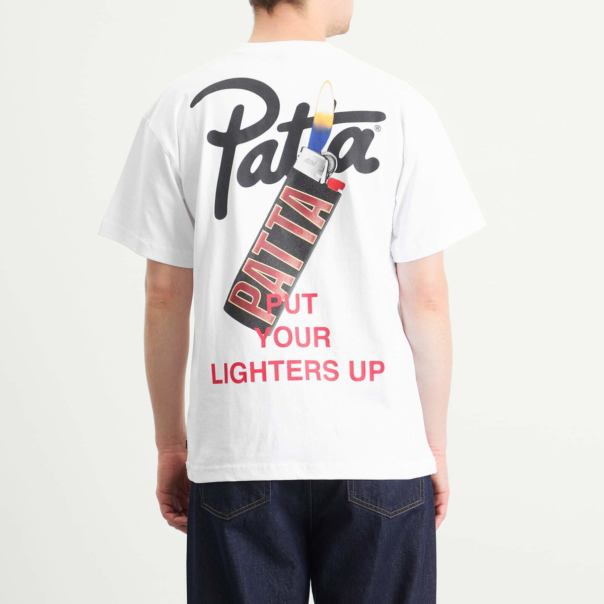 Patta Men's Lighters T-Shirt in White Patta