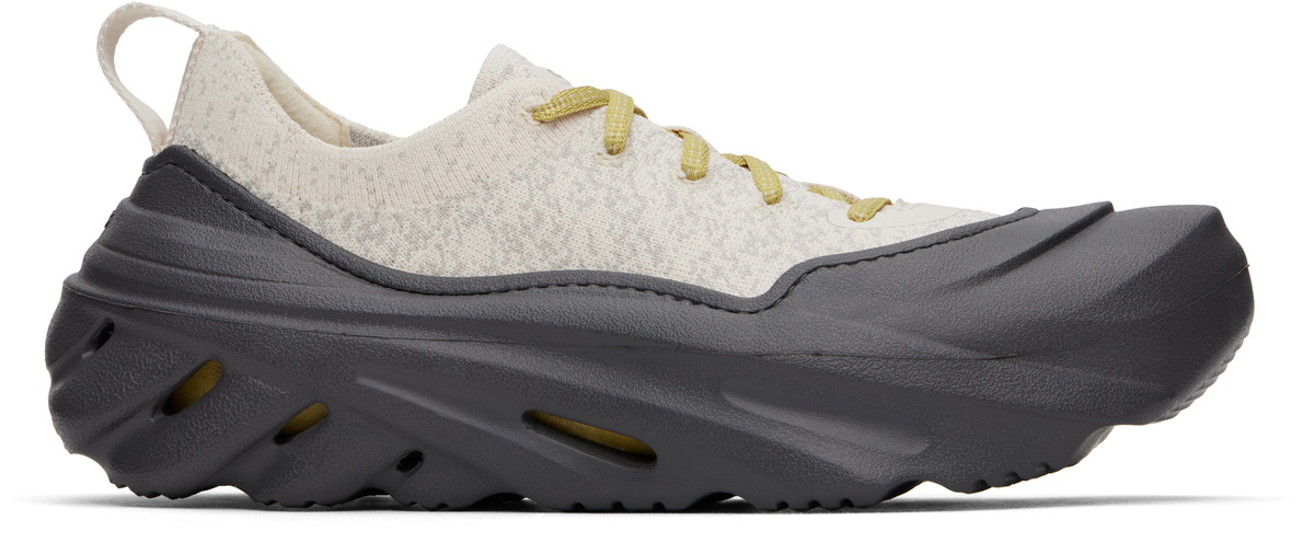 Crocs Beige & Black Echo Surge Sneakers Crocs