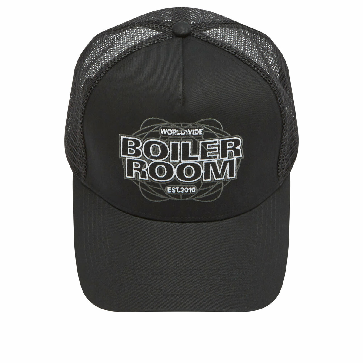 Boiler Room Men's Worldwide Cap in Black Boiler Room
