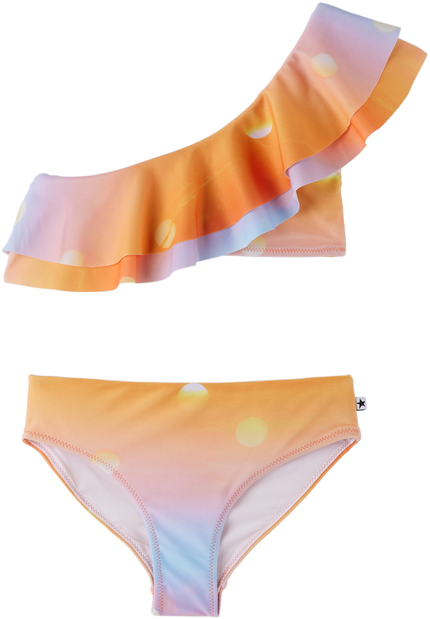 Molo Kids Orange & Blue Nikkie Bikini Molo