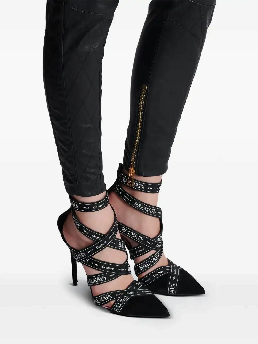 Balmain 95mm Couture Pumps Balmain