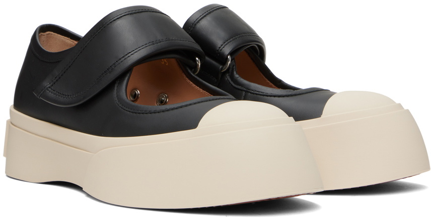 Marni Black Pablo Mary Jane Ballerina Flats Marni