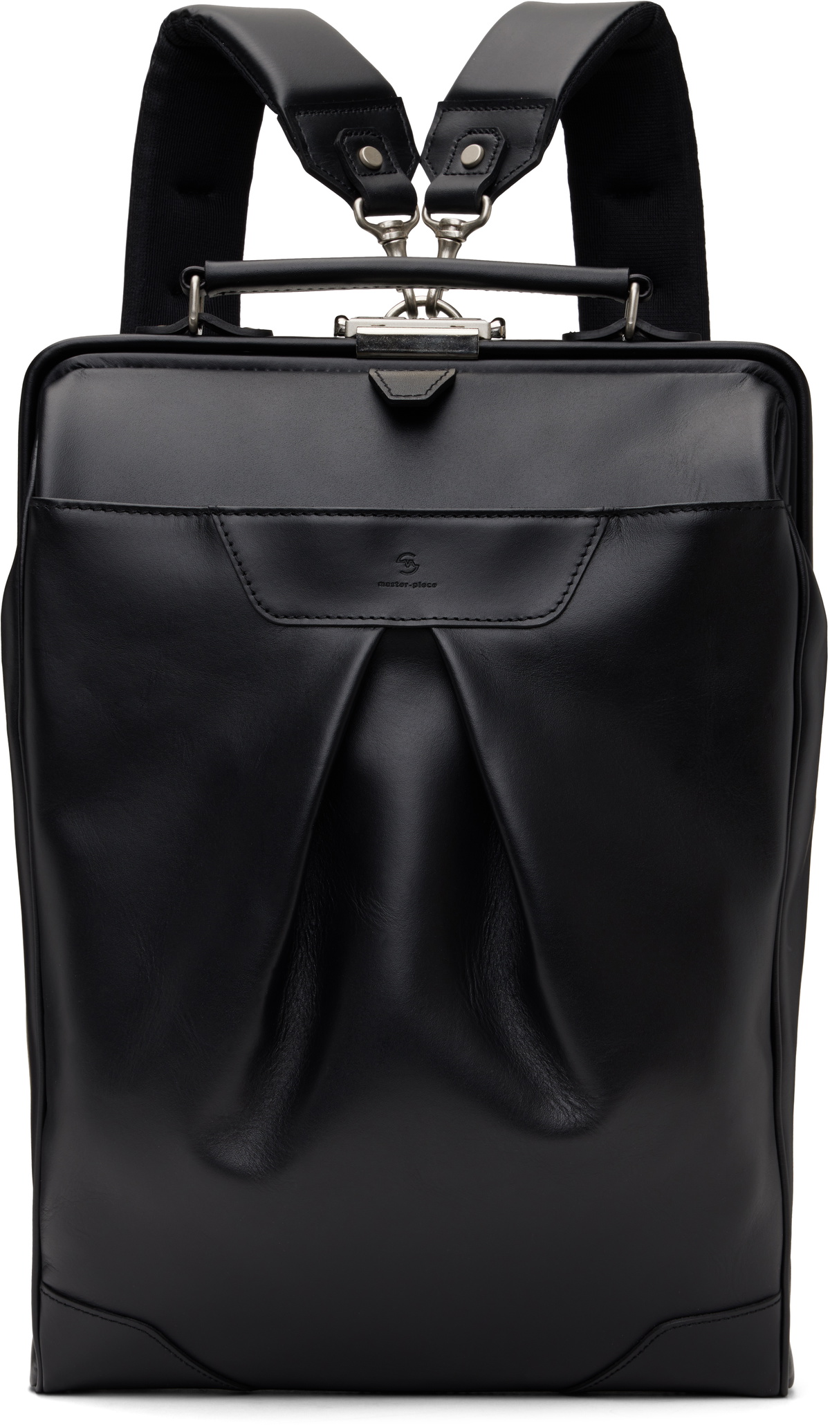 master-piece Black Tact Leather Ver. Backpack Master-Piece Co