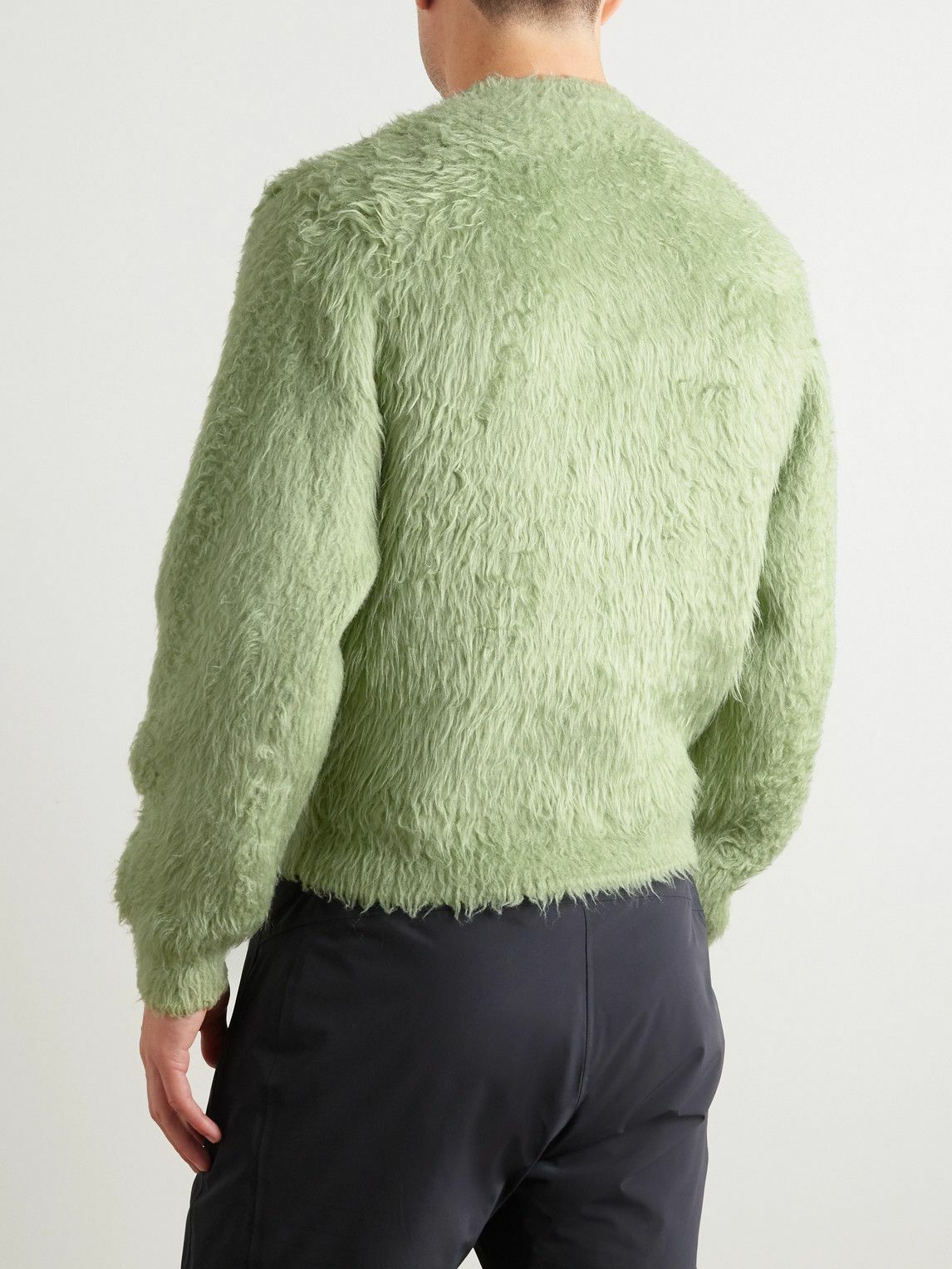 Aztech Mountain - Marc Brushed-Knit Sweater - Green Aztech Mountain
