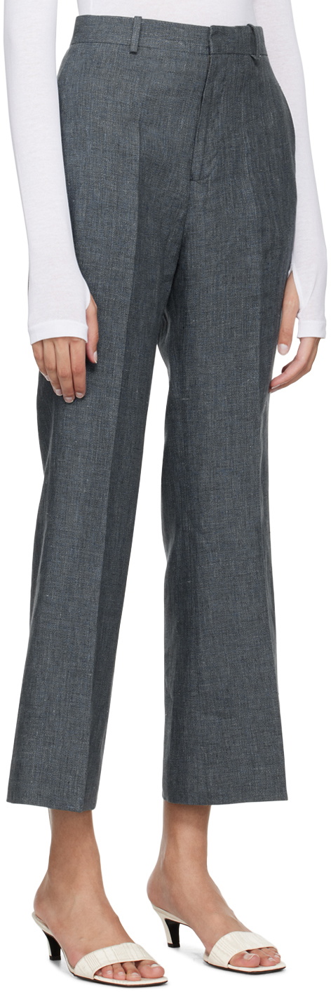 BITE Gray Credo Trousers BITE