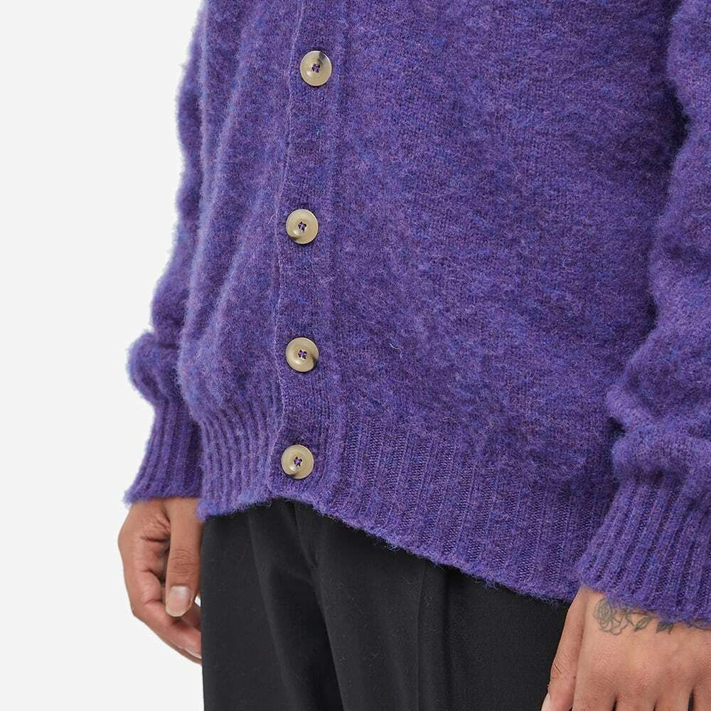 Howlin by Morrison Men's Howlin' Shaggy Bear Cardigan in Violet Eyes ...