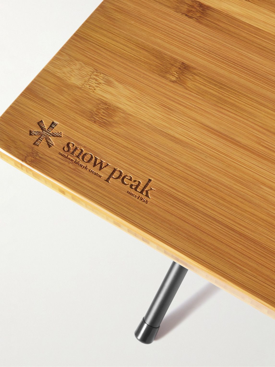 Snow Peak - Packable Bamboo and Aluminium Camping Table Snow Peak