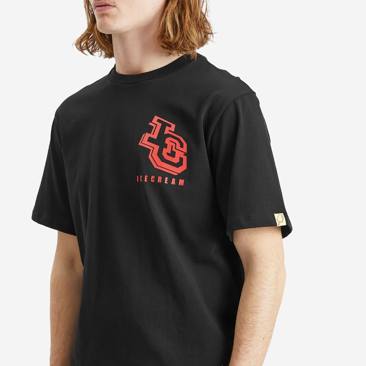 ICECREAM Men's Workwear T-Shirt in Black ICECREAM