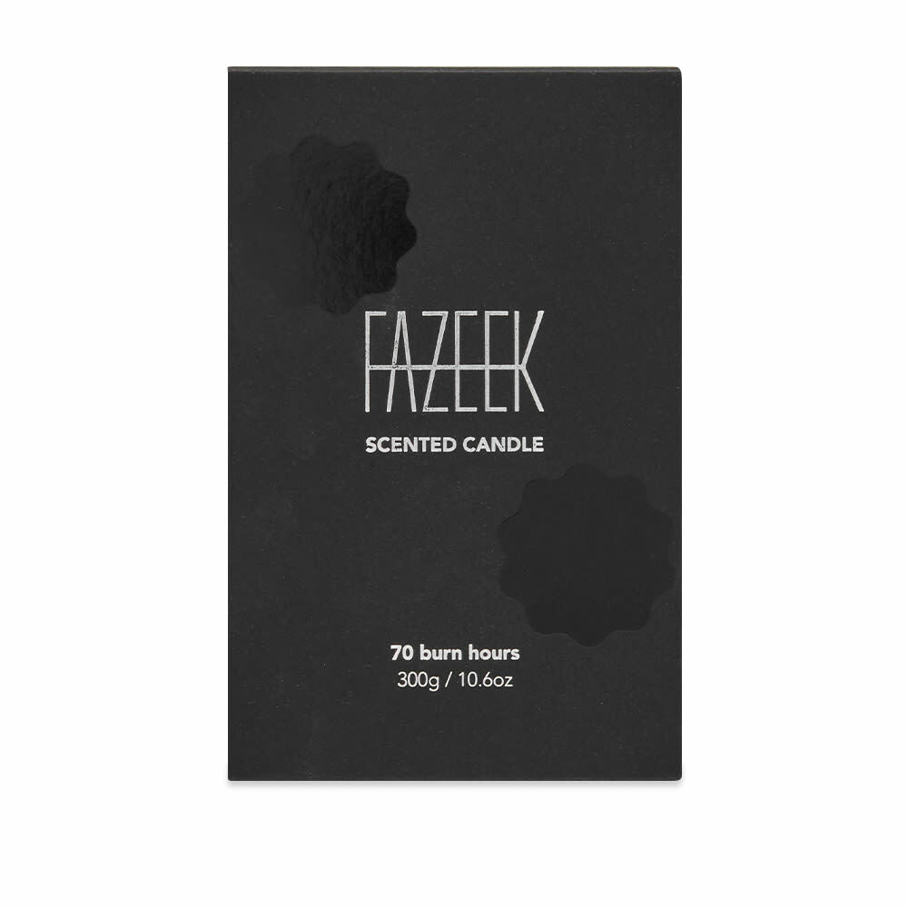 Fazeek Wave Candle in Leather/Sandalwood Fazeek
