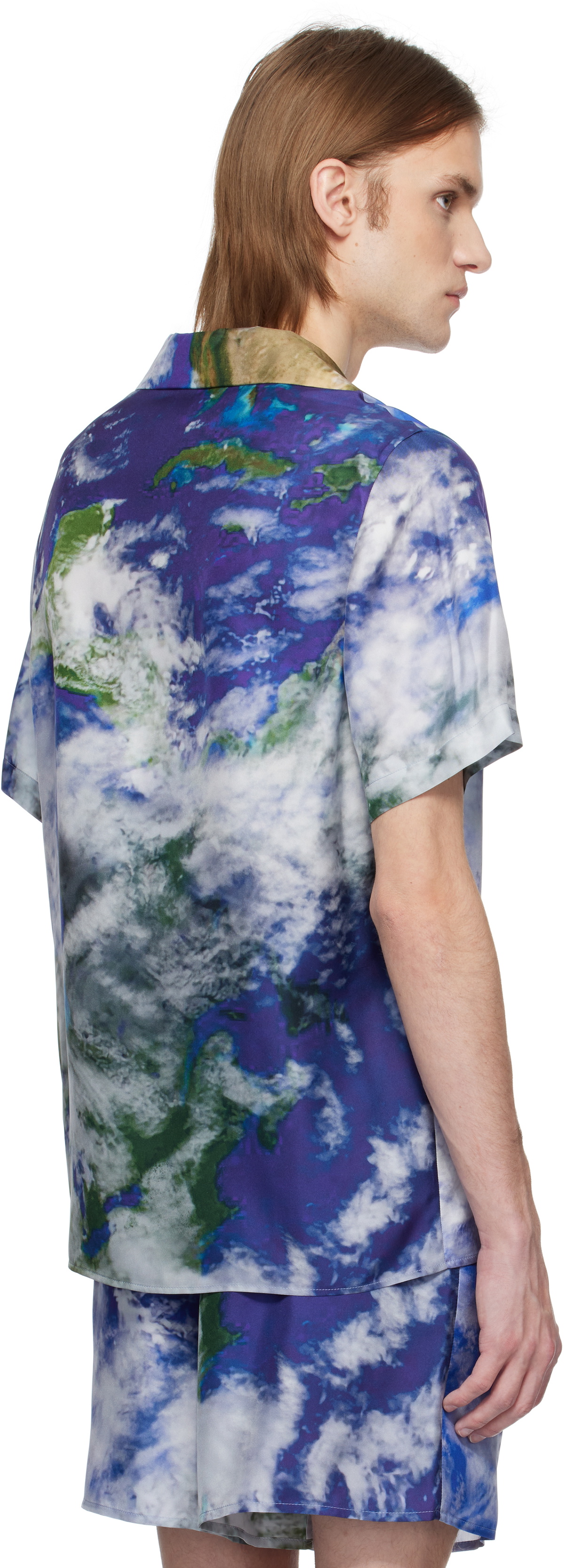 Balmain Multicolor Earth Print Shirt Balmain