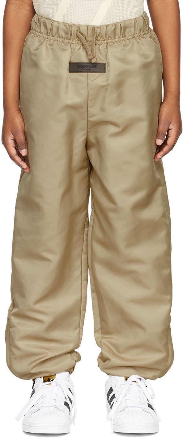 Essentials Kids Tan Track Pants Essentials