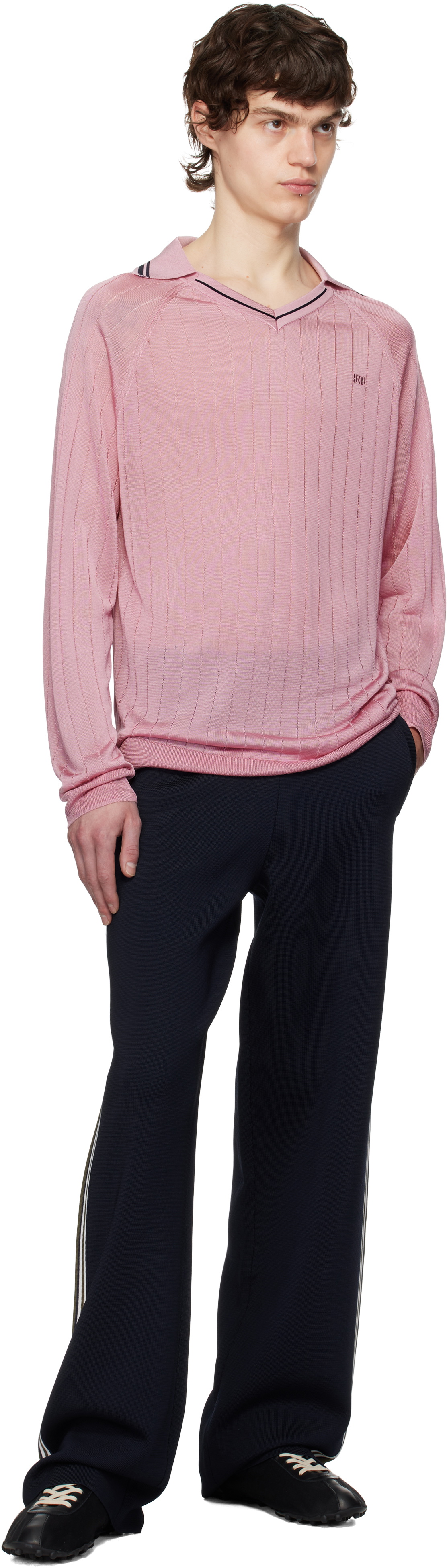 Wales Bonner Pink Roots Polo Wales Bonner
