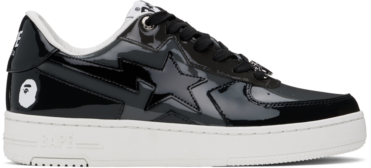 BAPE Black STA Icon Sneakers A Bathing Ape