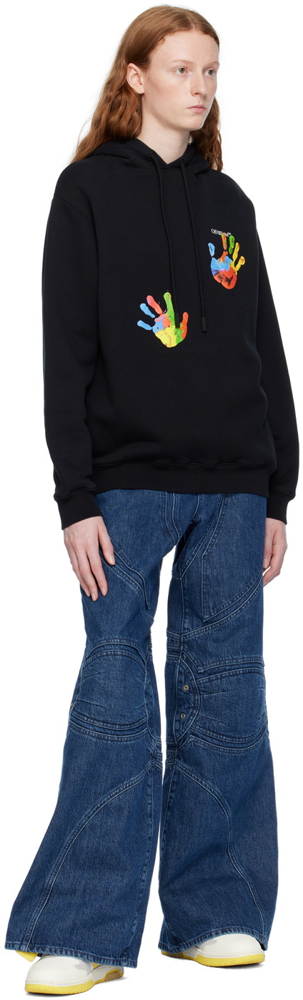 Off-White Navy Hammer Loop Jeans Off-White