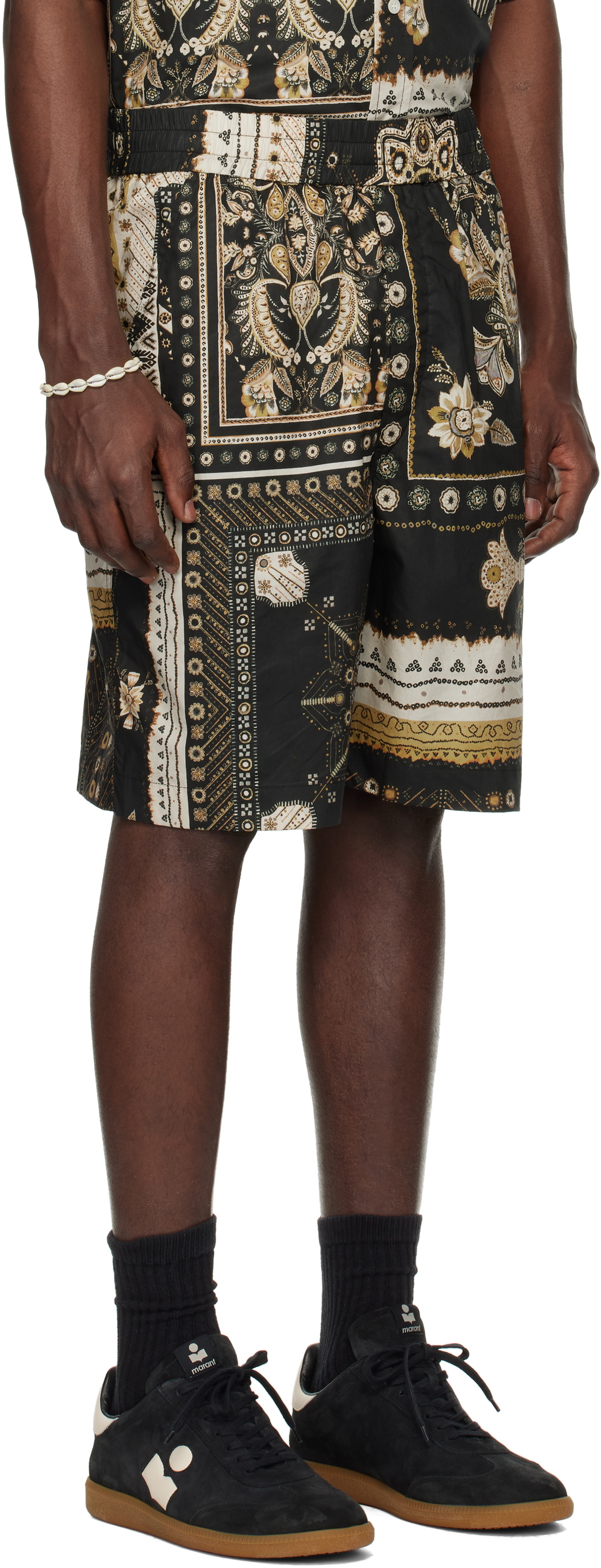 Isabel Marant Black Gregorian Shorts Isabel Marant