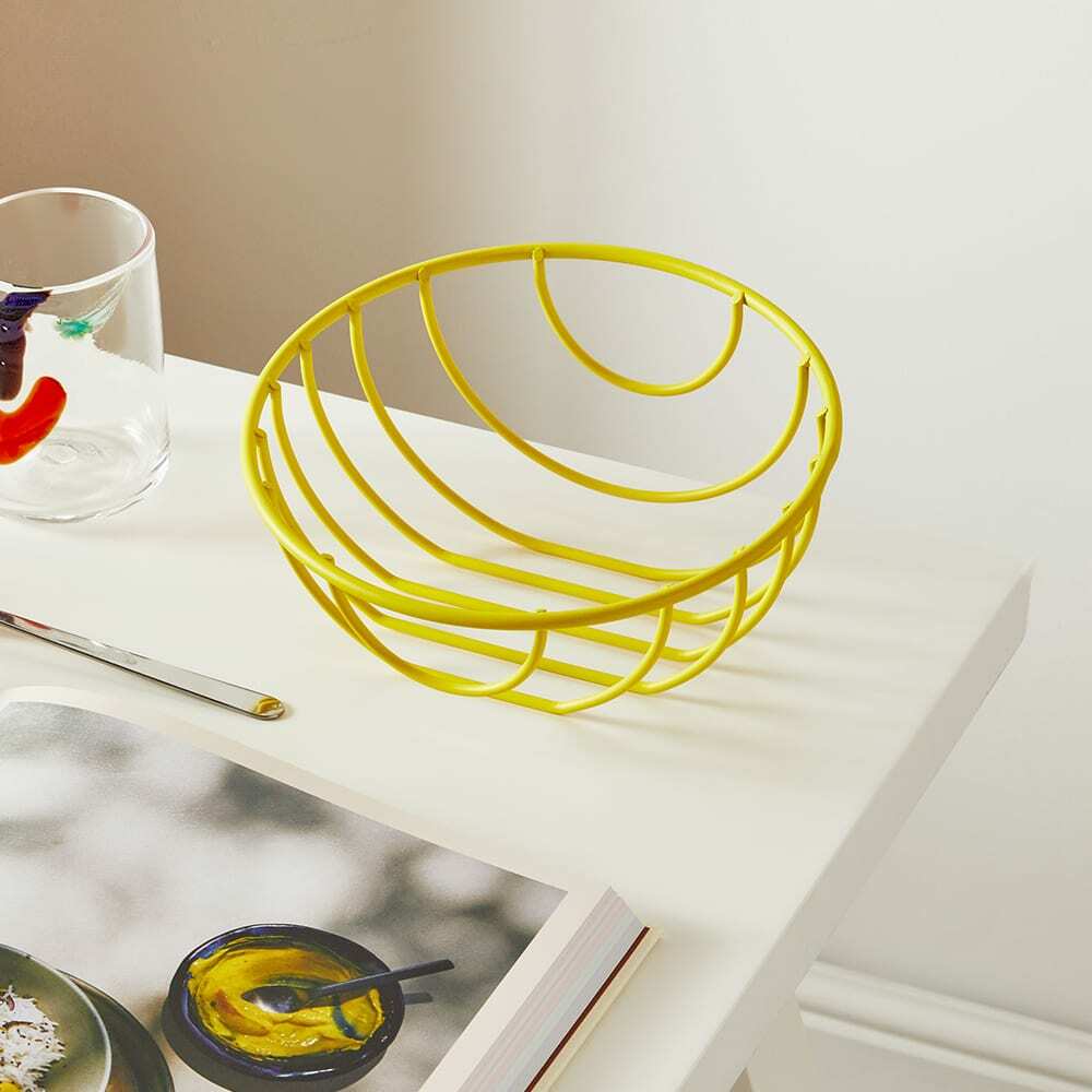 Areaware Outline Basket - Small in Yellow Areaware