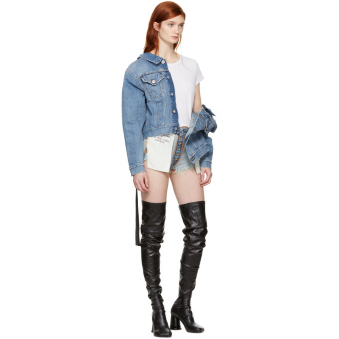 Unravel Indigo Denim Backwards Jacket Unravel