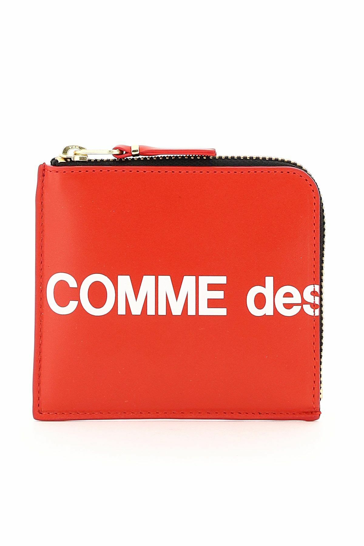 COMME DES GARCONS WALLET huge logo wallet Red Comme des Garcons Wallets