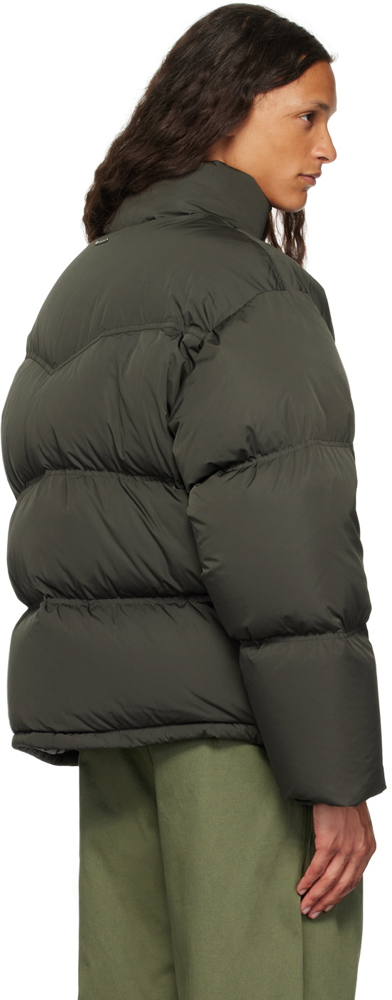 AFTER PRAY Khaki Western Down Jacket