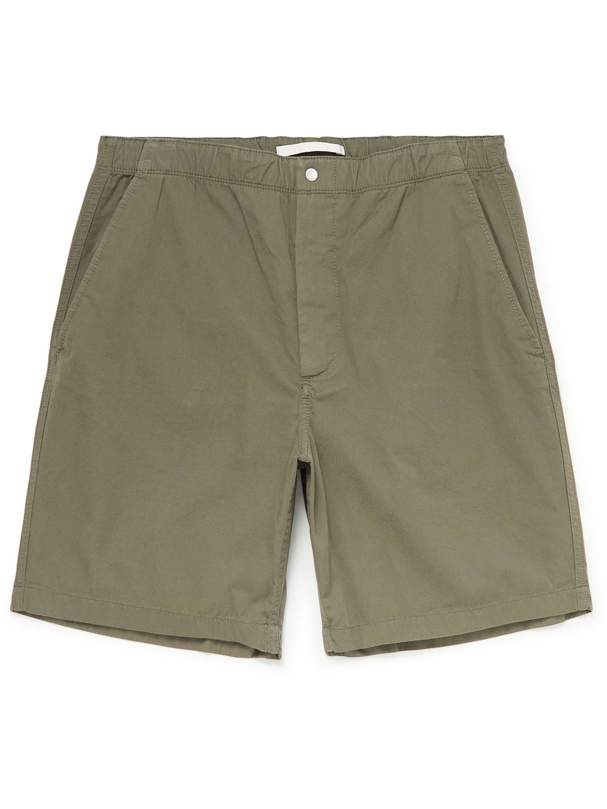 NORSE PROJECTS - Ezra Cotton-Twill Shorts - Green Norse Projects