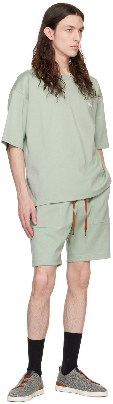 ZEGNA Green Essential Shorts Zegna