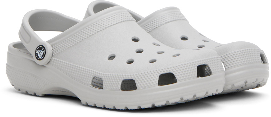 Crocs Gray Classic Clogs Crocs