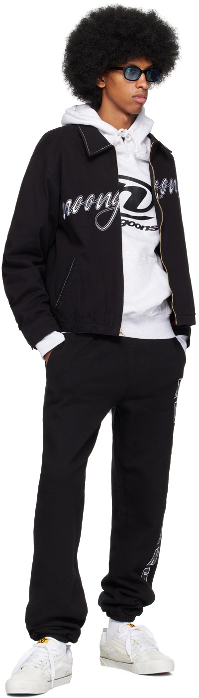 Noon Goons Black Stitched Up Jacket Noon Goons