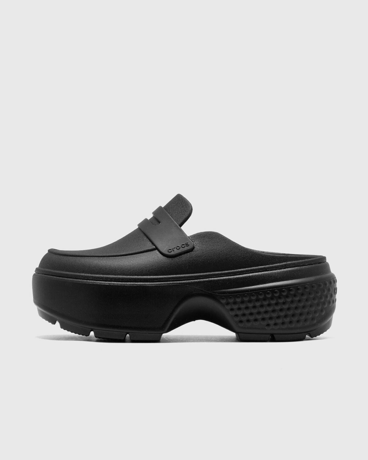 Crocs Stomp Loafer Black - Womens - Sandals & Slides Crocs