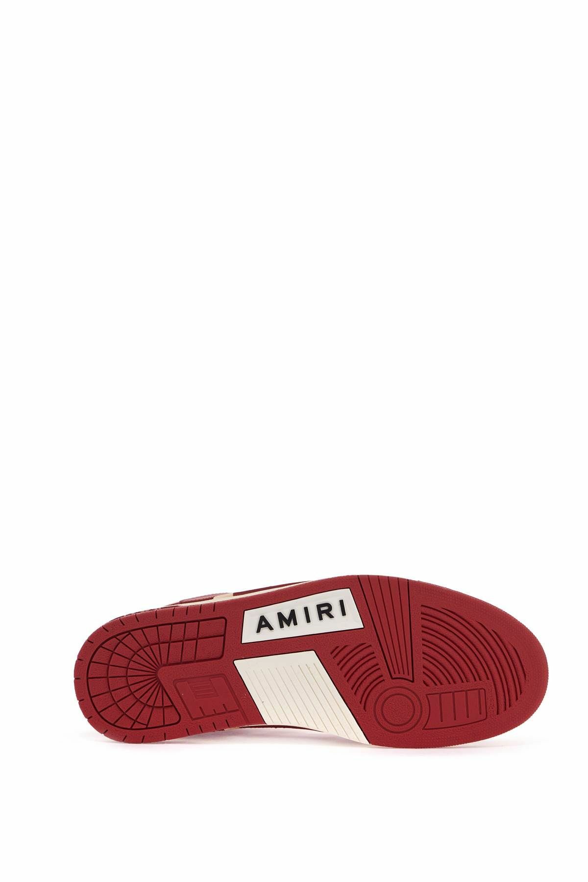 AMIRI collegiate skel top low sneakers Red Amiri