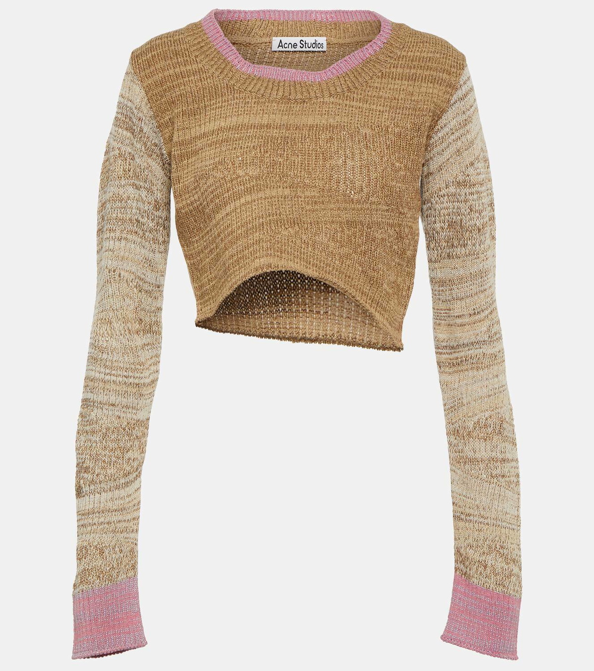 Acne Studios Asymmetric wool-blend sweater Acne Studios