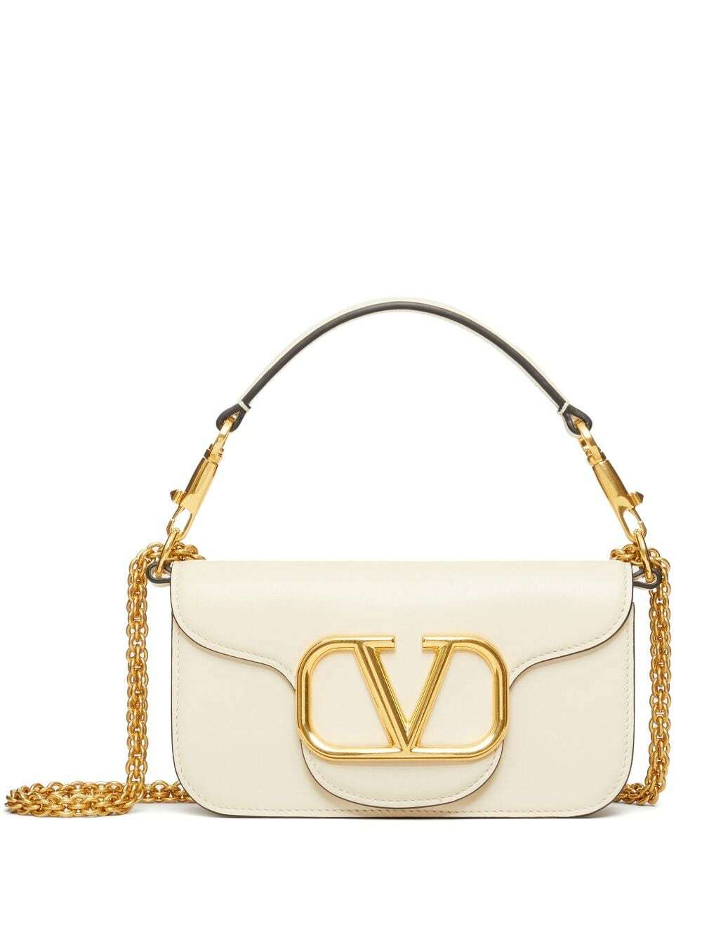 VALENTINO GARAVANI - Locò Small Leather Shoulder Bag Valentino Garavani
