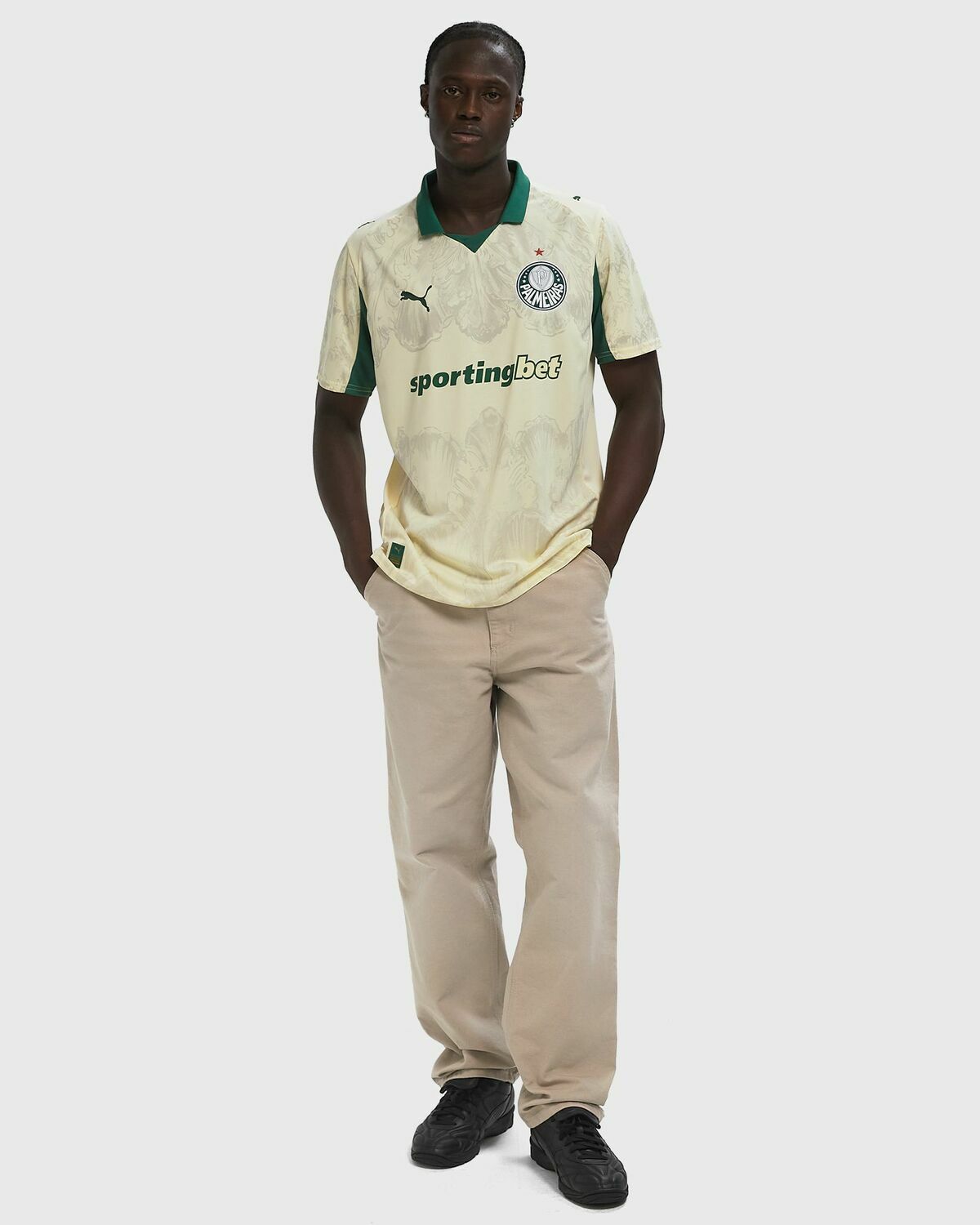 Puma X KIDSUPER SEP Jersey Replica withSponsor Beige Men Puma
