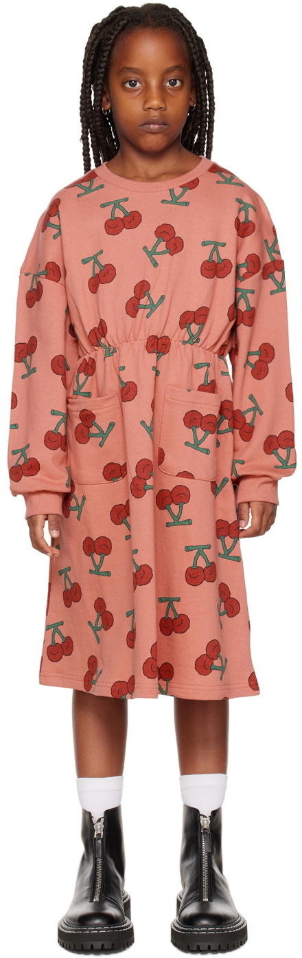Jellymallow Kids Pink Cherry Dress Jellymallow