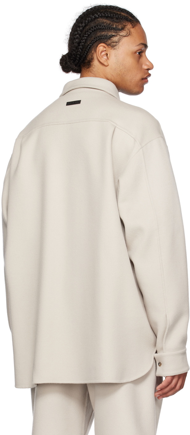 Fear of God Beige Buttoned Jacket Fear Of God