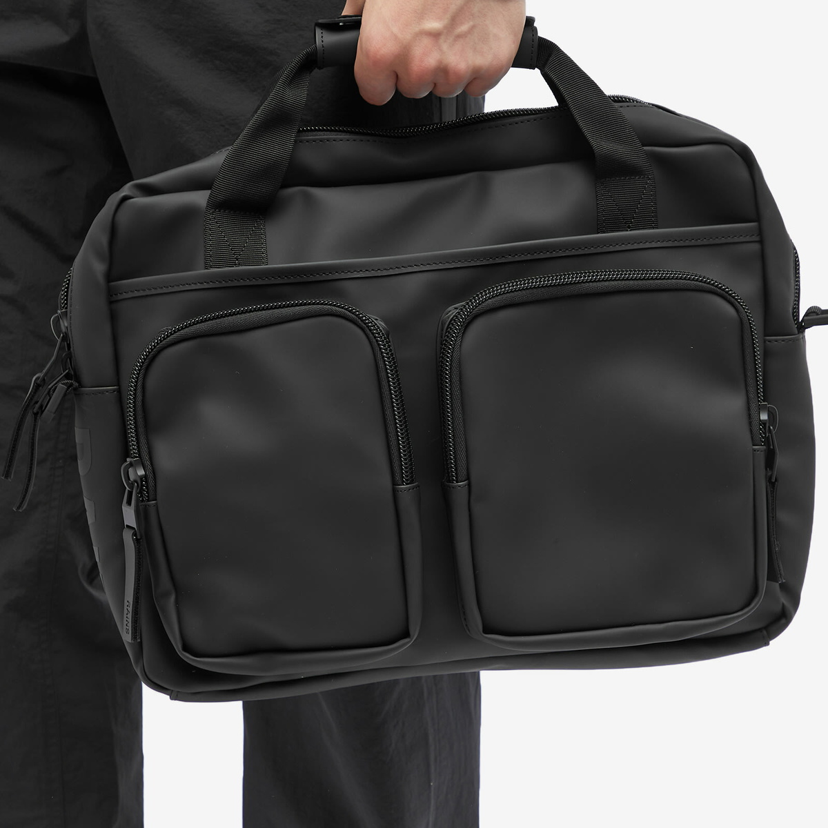 Rains Men's Texel Tech Bag in Black Rains