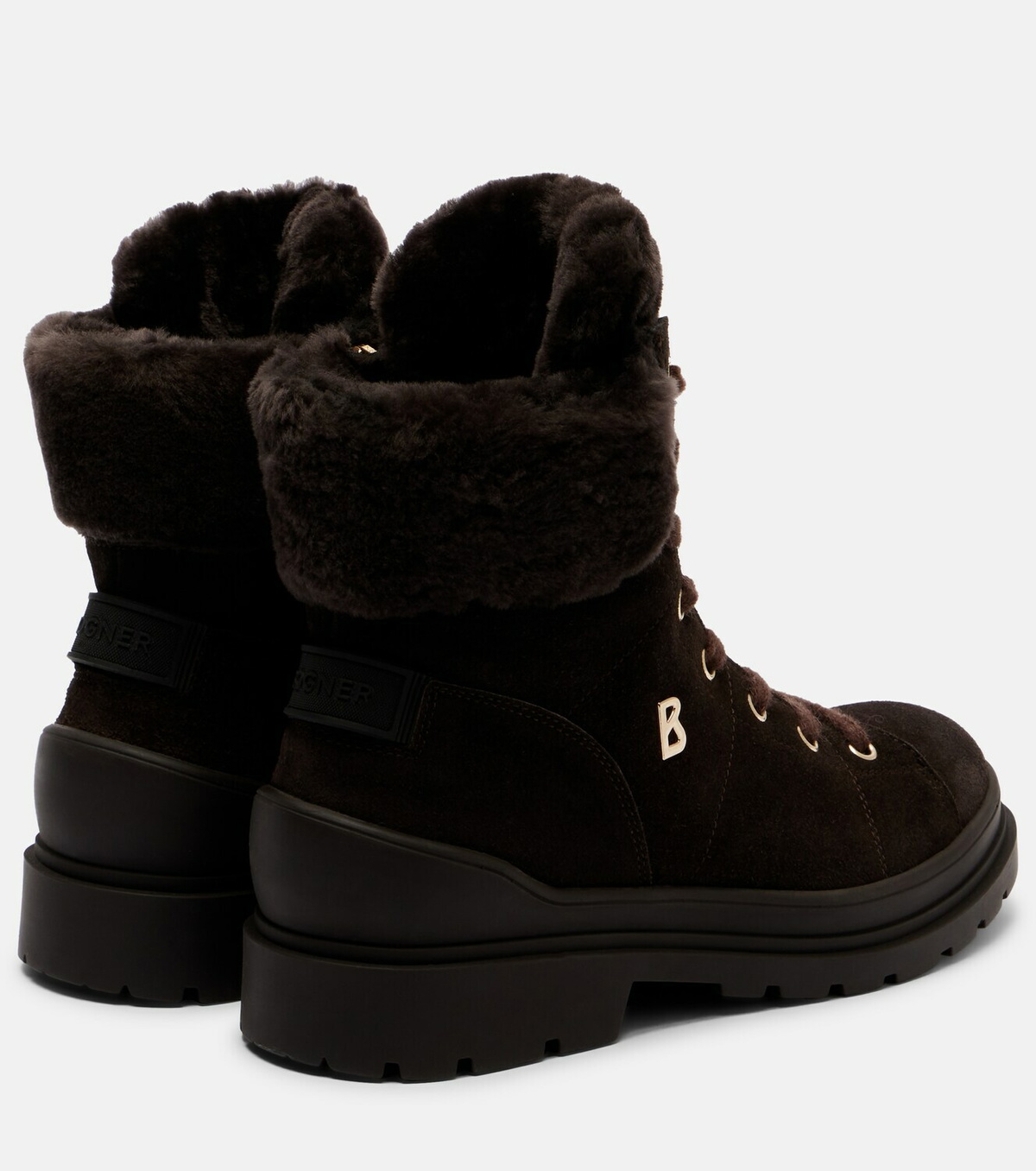 Bogner St. Moritz suede lace-up boots Bogner