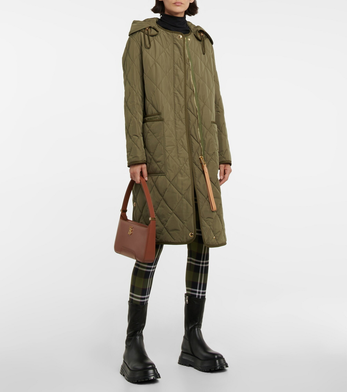 Burberry - Convertible quilted coat Burberry