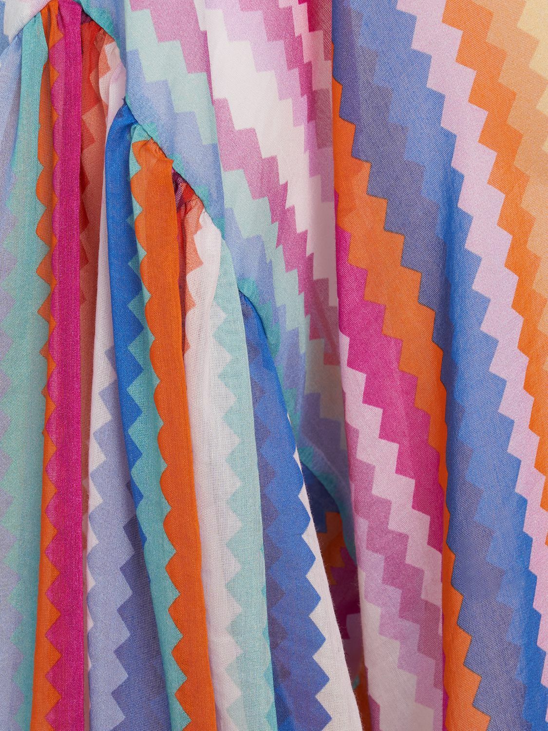 MISSONI - Chevron Print Cotton & Silk Shirt Missoni