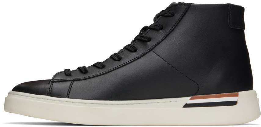 BOSS Black Logo High-Top Sneakers BOSS