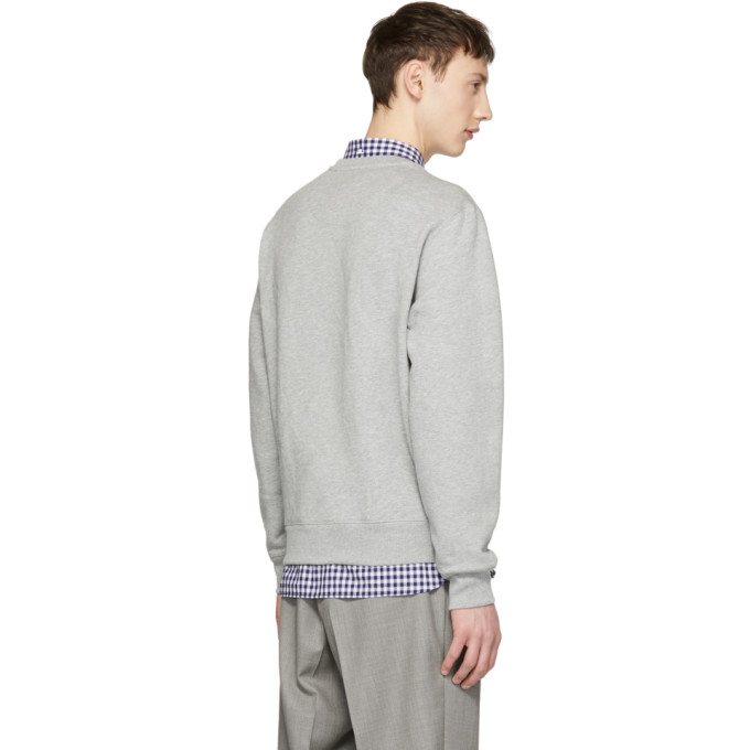 Burberry Grey Logo Gateley Sweatshirt Burberry