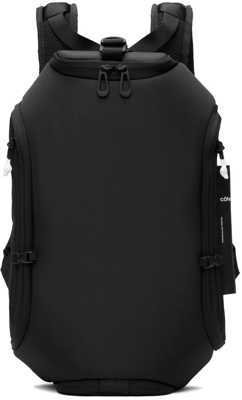 Côte&Ciel Black Avon EcoYarn Backpack Cote & Ciel