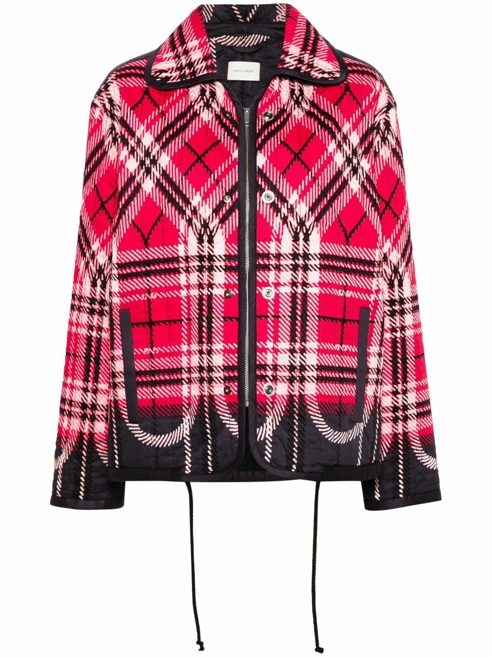 Craig Green Checked Quilted Jacket Craig Green