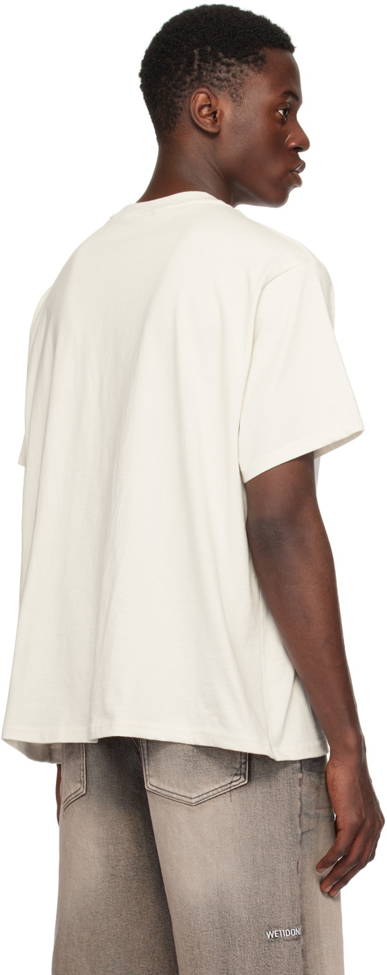 We11done Off-White Printed T-Shirt We11done