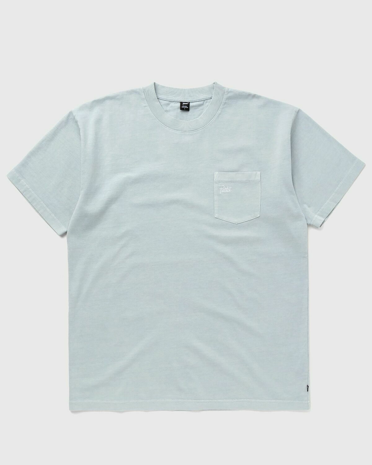 Patta Basic Washed Pocket Tee Blue - Mens - Shortsleeves Patta