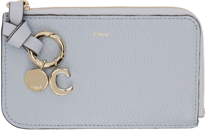 Chloé Blue Alphabet Card Holder Chloe